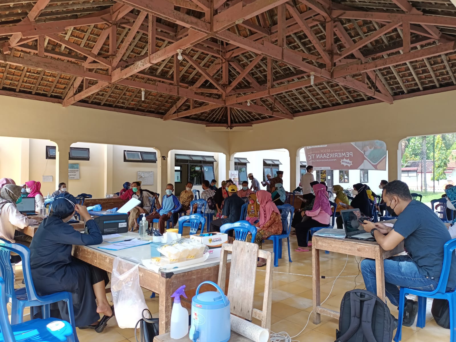 PEMERIKSAAN TBC Menggunakan Rontgen Dada - Kalurahan Karangsewu